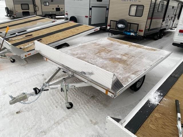 2023 SnoPro 12′ Xtreme Aluminum Snowmobile Tilt Trailer w/Salt Shield ...