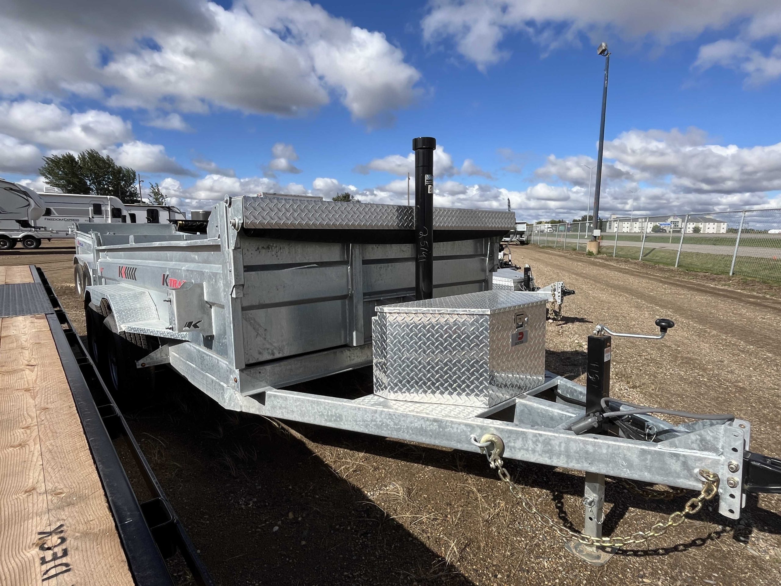 2025 K-Trail 6 X 12 Galvanized Telescopic Dump Trailer 10K – Pik-A ...
