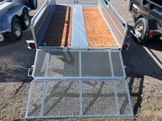 2025 K-Trail 5.5 X 10 Galvanized High Side Tandem Axle Utility Trailer ...