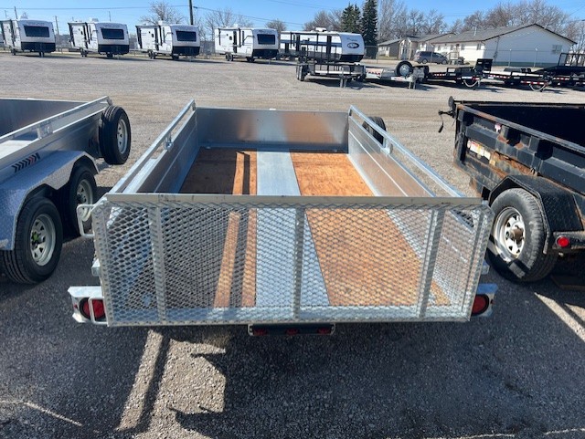 2025 K-Trail 5.5 X 10 Galvanized High Side Tandem Axle Utility Trailer ...