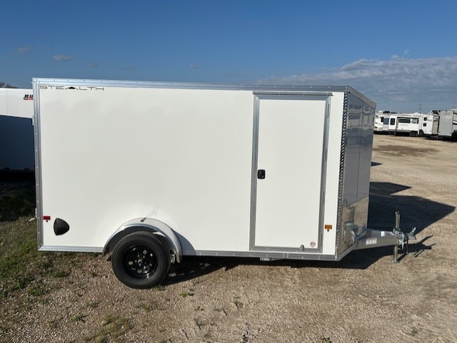 2026 Alcom Stealth 6.5 X 12 Aluminum Enclosed Cargo Trailer 3K Ramp ...